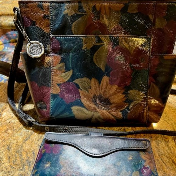 Patricia Nash | Bags | Patricia Nash Aveley Leather Purse Wallet Combo ...